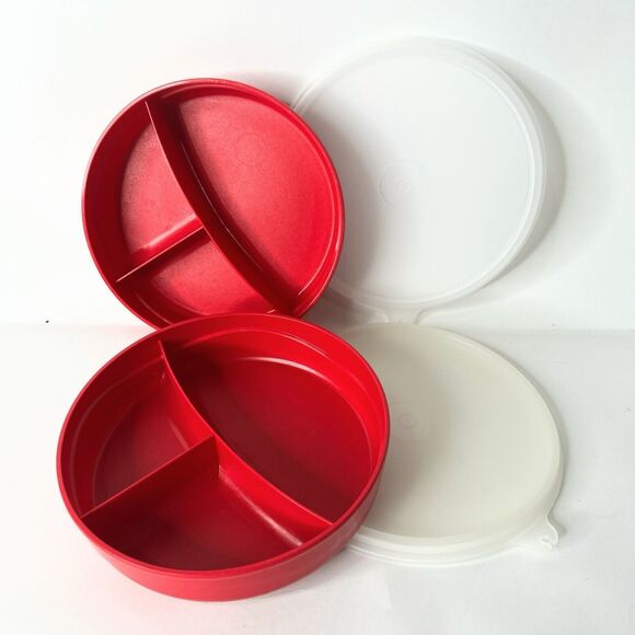 Tupperware | Kitchen | Tupperware 2552 A4 Made In Usa Munchkids Divided ...